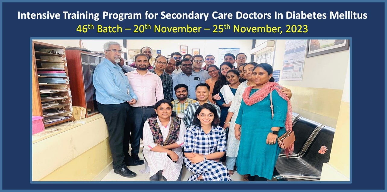 Trainees Details – Doctors Training Program in Diabetes Mellitus ...